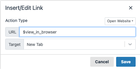 How to enable 'View In Browser' – Echobox